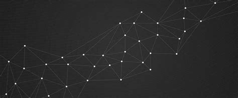 Geometric Background And Connecting Dots And Lines Global Network