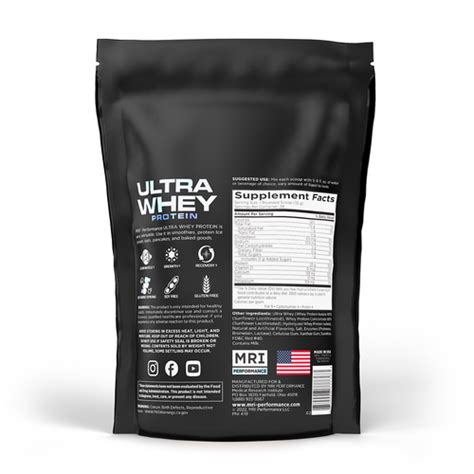 Mri® Performance Ultra Whey Protein 2lb Lean Muscle Growth And Recovery