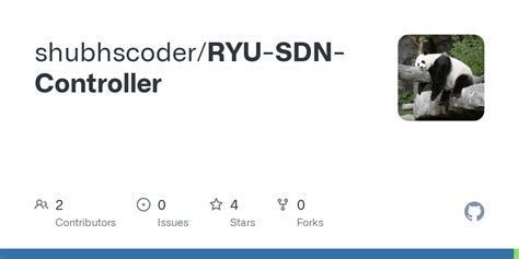 Github Shubhscoderryu Sdn Controller
