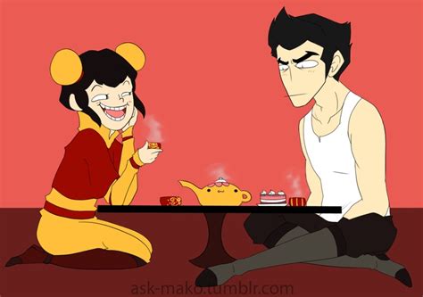 Mako Having A Tea Party With Ikki