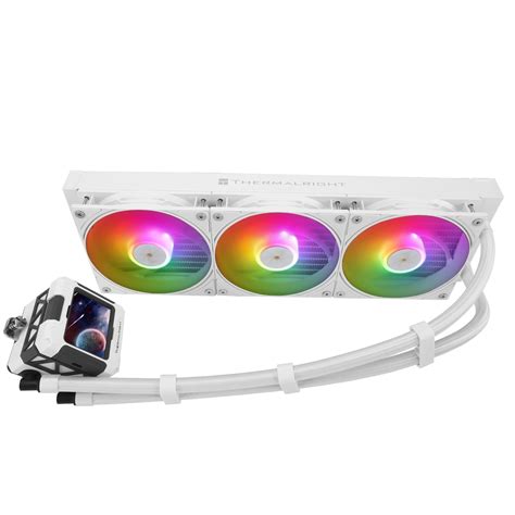 Thermalright Frozen Warframe 360 White Argb Lcd 360mm Aio Liquid Coole