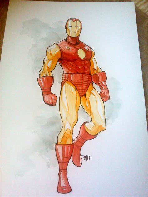 Classic Iron Man By Harpokrates On Deviantart