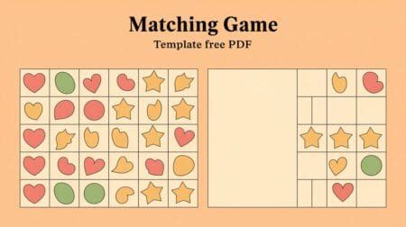 Matching Game In PPT Free Template Included Theresa Reviews
