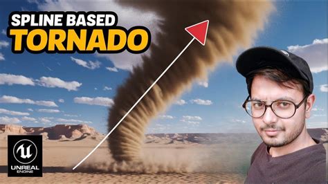 Spline Based Tornado In Unreal Engine 5 Niagara Tutorial Youtube