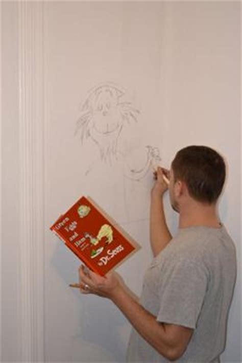 Hand Painted Dr Seuss Nursery Wall Art