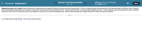 Solved Homework Assignment 7 Question 5 B14 26