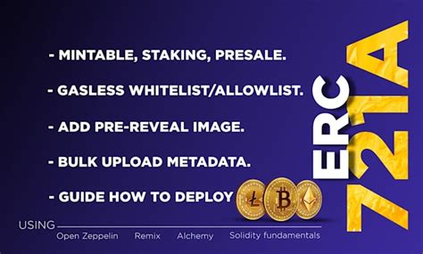 create custom erc721a nft smart contract by moizarfeen fiverr
