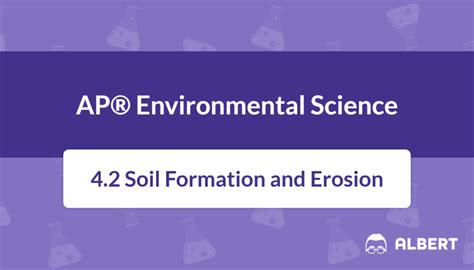 Soil Formation And Erosion Ap® Environmental Science Review Albert