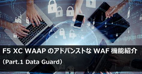 F5 Xc Waapのアドバンストなwaf機能紹介（part1 Data Guard） テクマトリックス株式会社