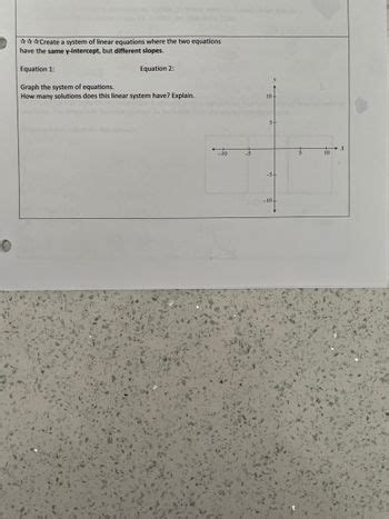 Answered Create A System Of Linear Equations Bartleby