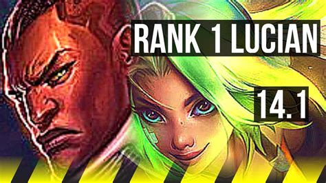 Lucian And Nami Vs Zeri And Lulu Adc Rank 1 Lucian Rank 5 Godlike