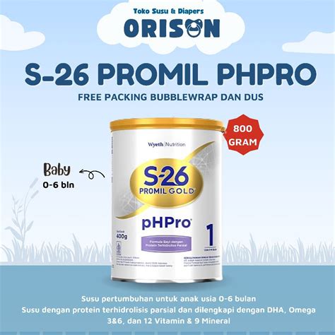 Jual S 26 Promil Gold Phpro 800gr 0 6 Bulan Shopee Indonesia