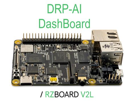 Drp Ai Dashboard For Vision Ai Processing On Rzboard V2l