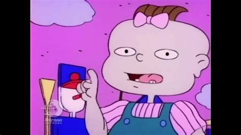 Angelica Pickles Shows Her Belly Button And Sleeping In Squidwards