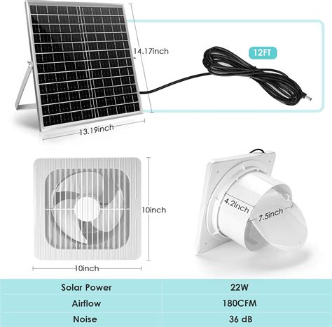 Solar Powered Exhaust Fan Review Eco Life Wise