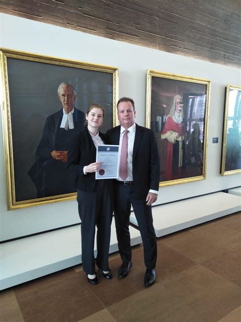 Yesterday I Was Honoured To Be Admitted To The Profession As A Lawyer In The Supreme Court A