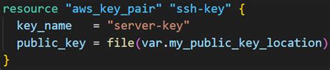 provisioning aws ec2 virtual machine using terraform canarys