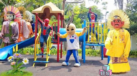 Ondel Ondel Betawi Badut Joget 🤡 Lagu Kalau Kau Suka Hati Tepuk Tangan ️ Ondel Ondel Suka Hati