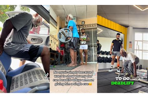 77 Year Old Malaysian Wows Crowd By Deadlifting 40kgs Solo No Cue