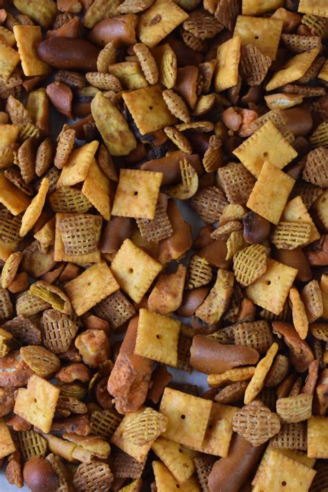 Homemade Chex Mix Recipe With Bold Flavors These Old Cookbooks