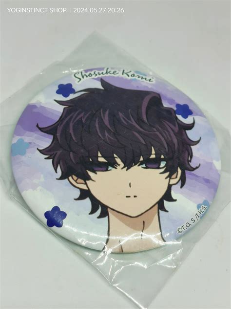 Shosuke Komi Komi Cant Communicate Badge Yoginstinct Collectibles