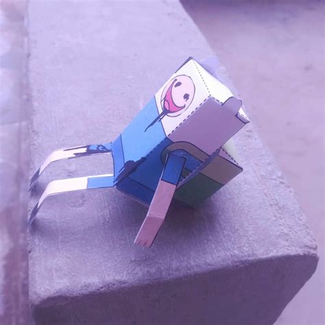 Pixel Papercraft Finn The Human PIBBY APOCALYPSE