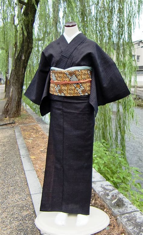 やゝ オススメ！初秋の単衣と帯