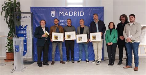 Vicálvaro entrega los premios a los ganadores del I Certamen de Pintura Rápida Eduardo Naranjo