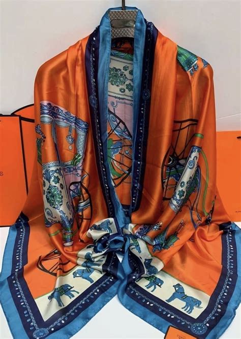 Платки и палантины женские Hermes – купить в интернет-магазине OZON по ...