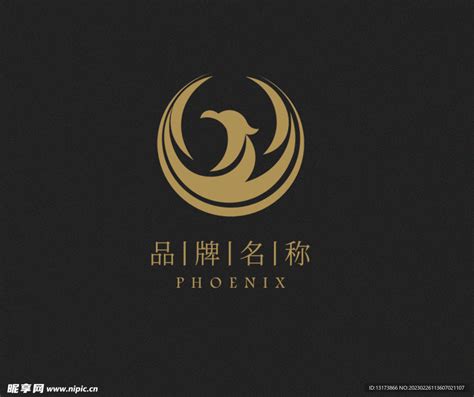凤凰logo设计图企业logo标志标志图标设计图库昵图网