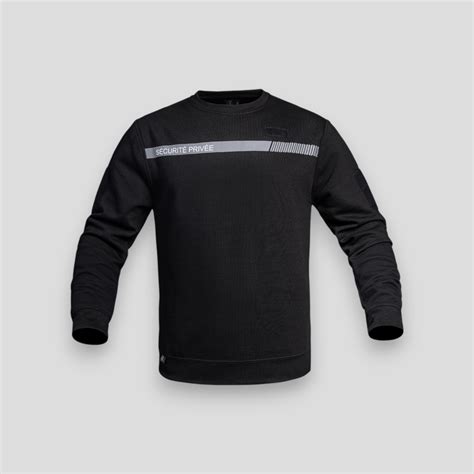 Sécu One Private Security Black Sweatshirt A10 Equipment