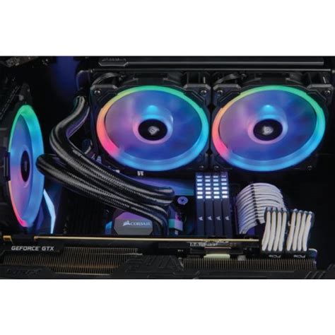 Corsair LL RGB Mm Dual Light Loop RGB LED PWM Fan Single Pack
