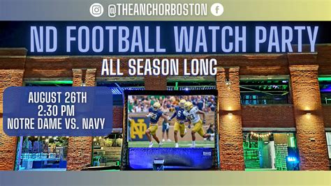 Notre Dame Football Watch Party 082623