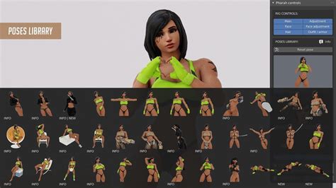 Overwatch Pharah For Blender 280 Free 3d Model Rigged Cgtrader