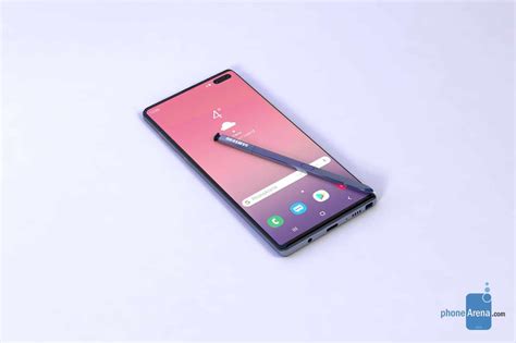 Galaxy Note 10 Enfin Le Premier Aperçu De Son Design