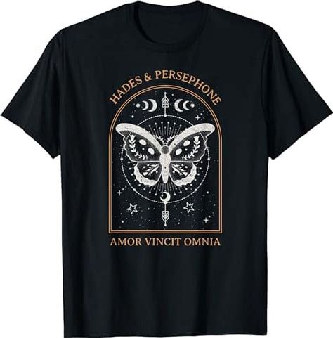 Hades And Persephone Greek Mythology Bookish Cottagecore T Shirt