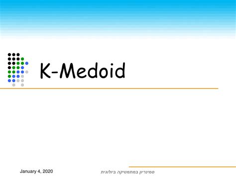 Ppt Understanding K Medoid Clustering Methods Powerpoint Presentation
