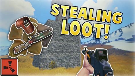 STEALING LOOT Rust SOLO Gameplay YouTube