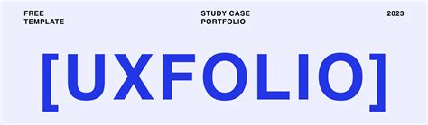 Ux Folio Free Template On Behance