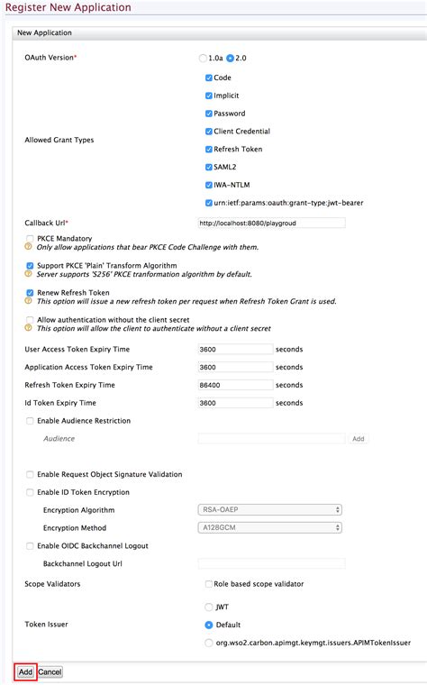 Provisioning Out Of Band OAuth Clients WSO API Manager Documentation