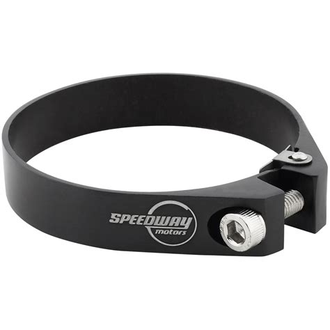 Billet Aluminum Air Intake Turbo Hose Clamp 4 Inch Black
