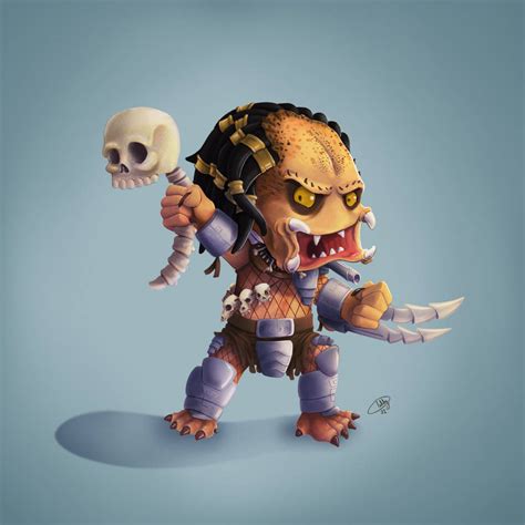 Chibi Predator By Bashbyart On Deviantart
