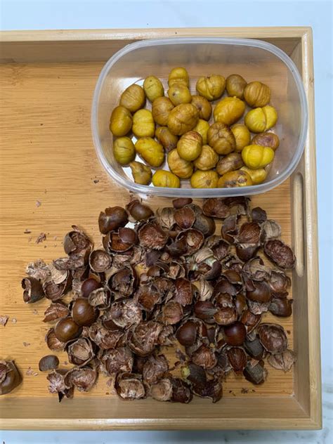 【超简单电饼铛烤板栗懒人版图片】自然而然的小厨房下厨房