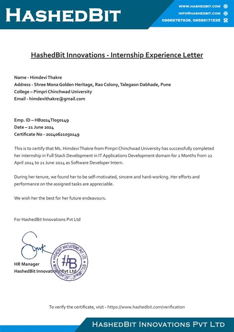 Completedinternship Softwaredeveloper Hashedbitinnovation Techinternship Careermilestone