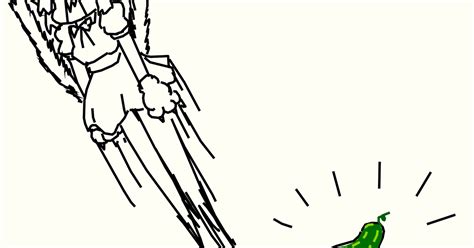 東方project いつの間にか置かれた胡瓜に驚かされたチェン 東方華菜圃のイラスト Pixiv