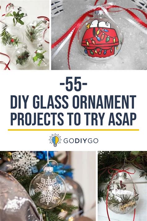 55 Diy Glass Ornament Projects To Try Asap Godiygocom