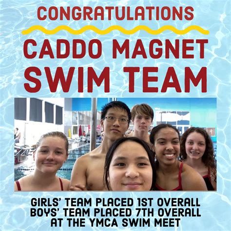 Congratulations Magnet Swim Team Caddo Parish Magnet High School