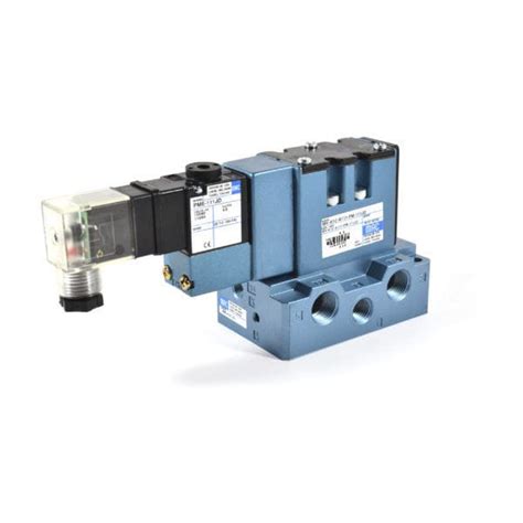 Distributeur pneumatique à clapet ISO series MAC Valves actionné par solénoïde à
