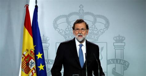 Rajoy Destitueix El Govern Dissol El Parlament I Anuncia Eleccions