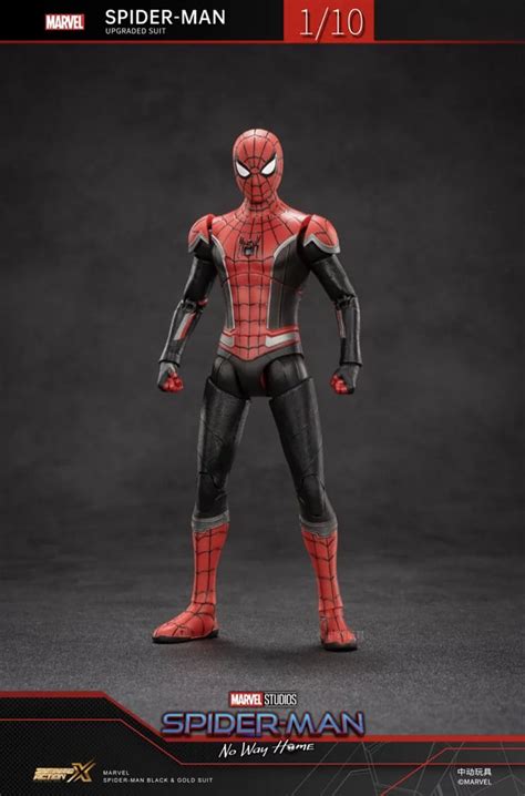 Zd Toys Spider Man Upgraded Suit 1 10 Scale Collectible Figure Pop